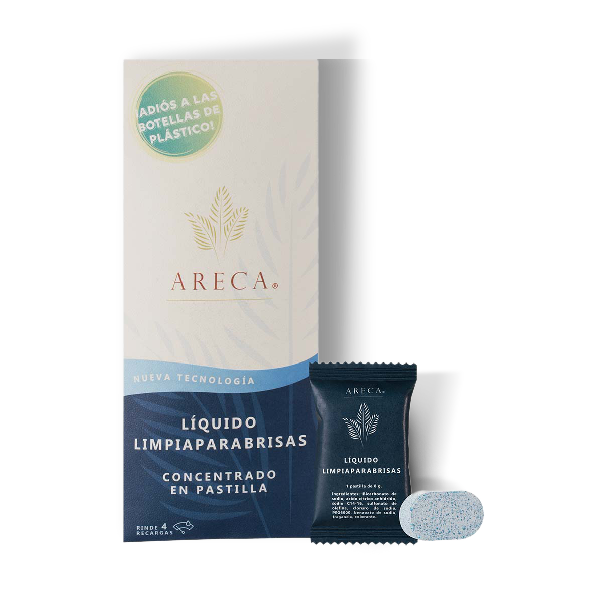Limpiaparabrisas ecológico biodegradable auto | Areca México